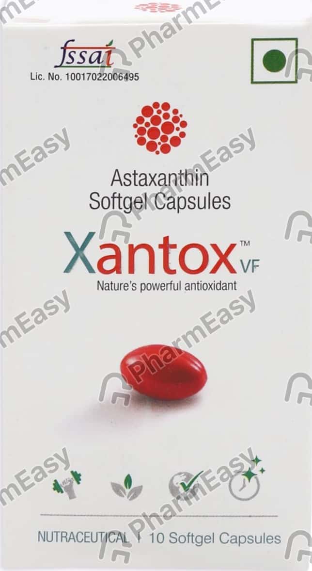 Buy Xantox Vf 4 MG Capsule (10) Online & Save Up to 24% at PharmEasy