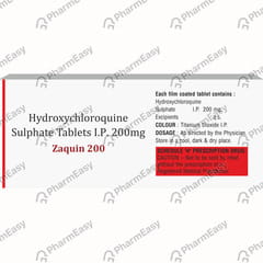 Buy Zaquin 200 MG Tablet (10) Online at Flat 15% OFF | PharmEasy