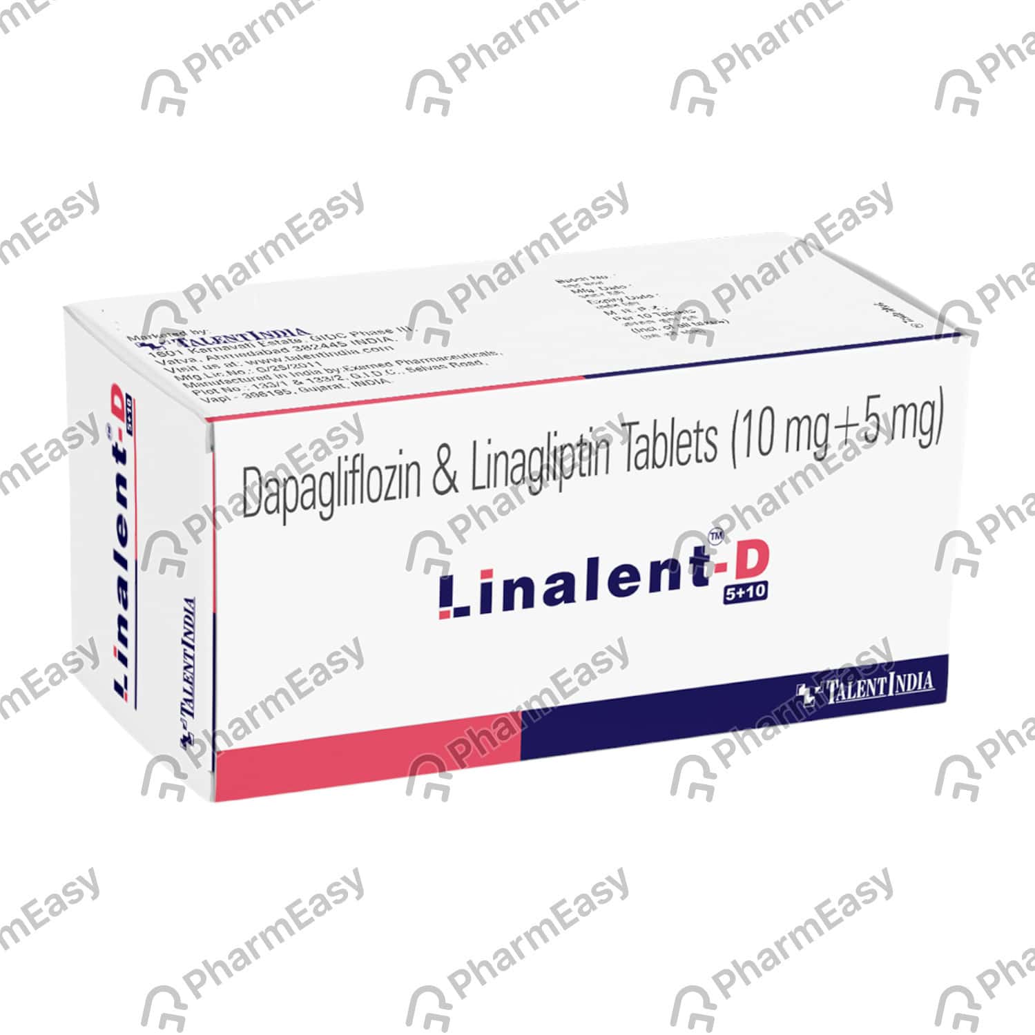 Linalent D 5/10mg Strip Of 10 Tablets: Uses, Side Effects, Price ...