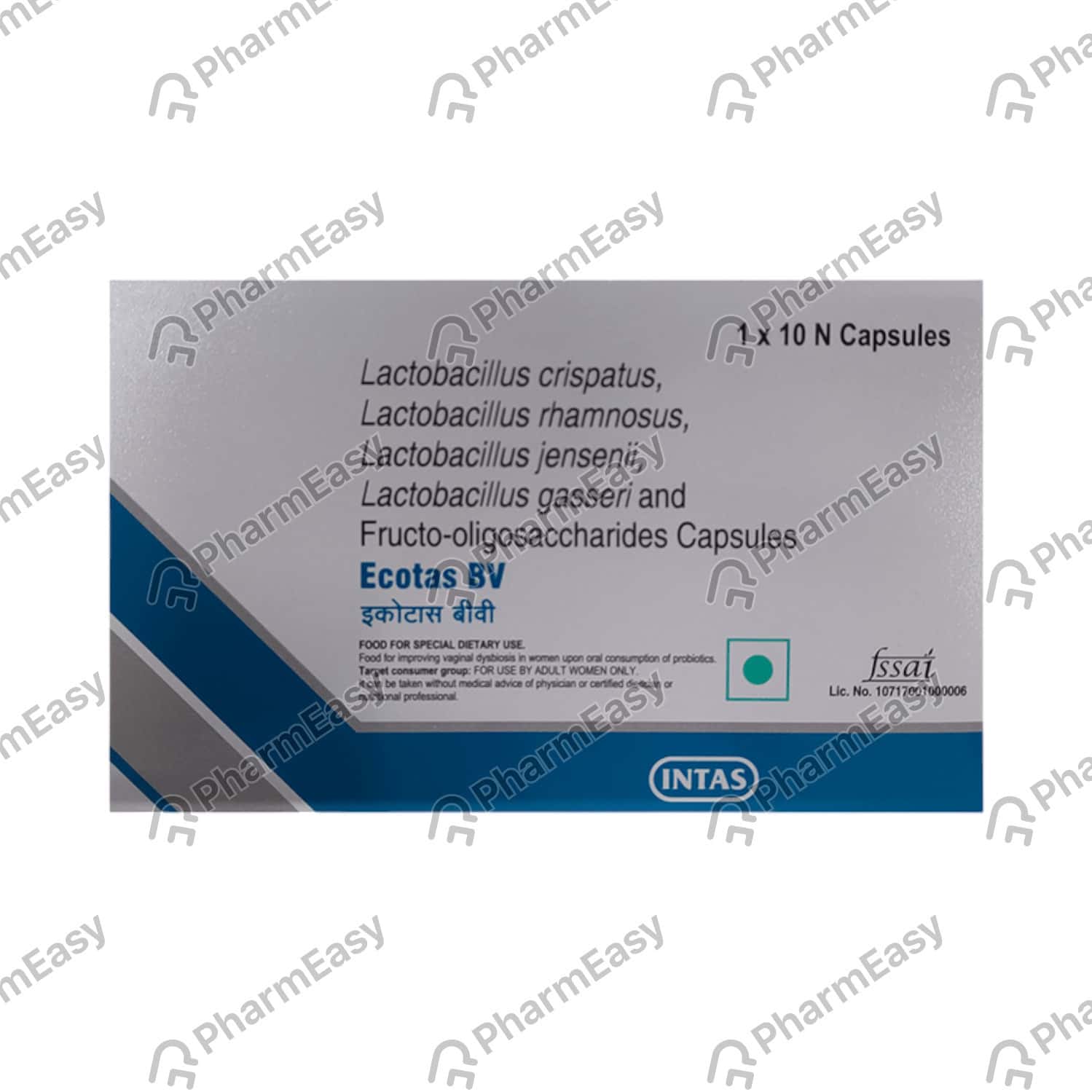 Buy Ecotas Bv Strip Of 10 Capsules Online & Save Up to 24% at PharmEasy
