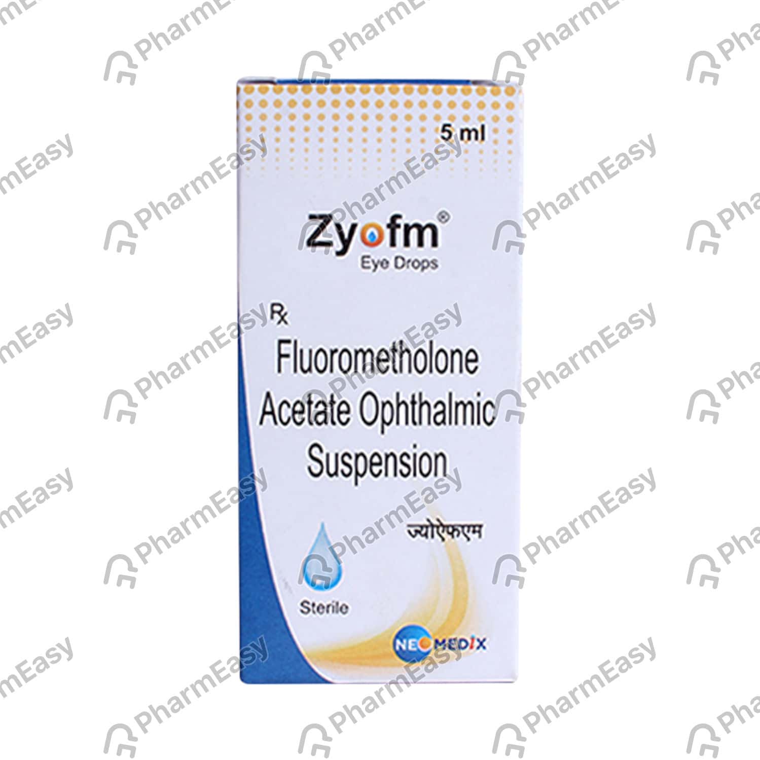Zyofm 0.1 %W/V Eye Drop (5): Uses, Side Effects, Price & Dosage | PharmEasy