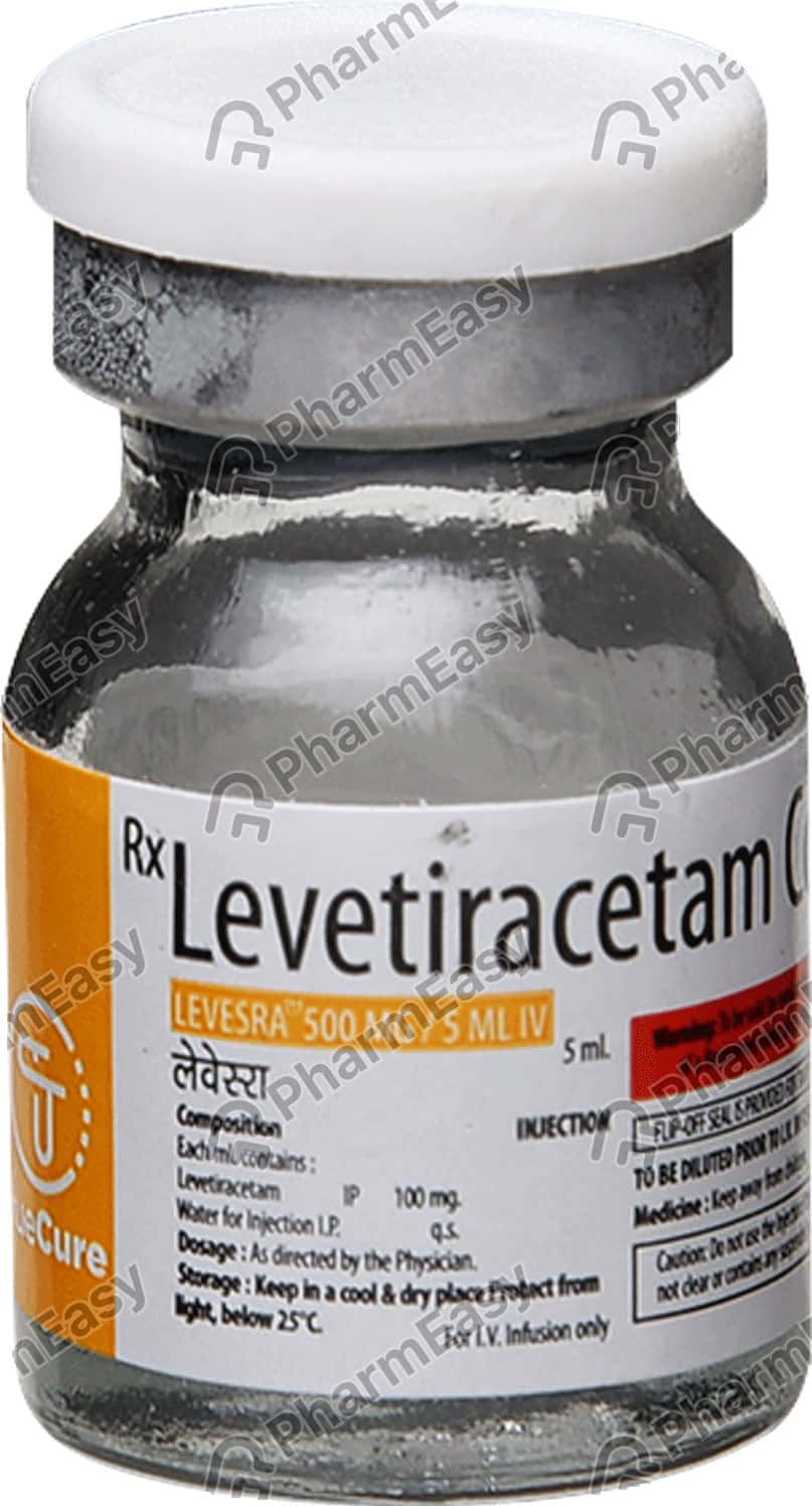 Levesra 100 MG/ML Injection (5): Uses, Side Effects, Price & Dosage ...