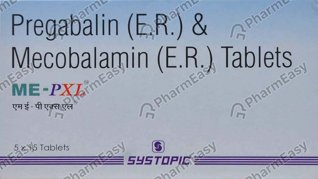 Me Pxl Strip Of 15 Tablets: Uses, Side Effects, Price & Dosage | PharmEasy