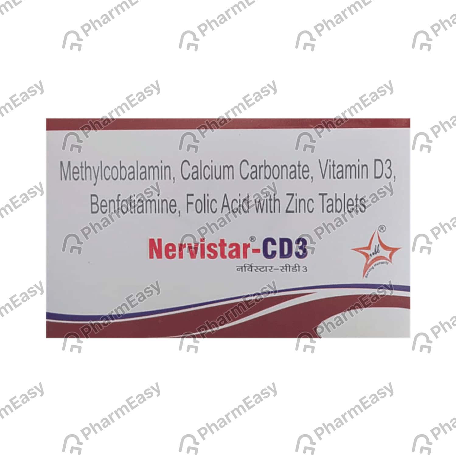 Buy Nervistar Cd3 Strip Of 10 Tablets Online & Save Up to 24% at PharmEasy