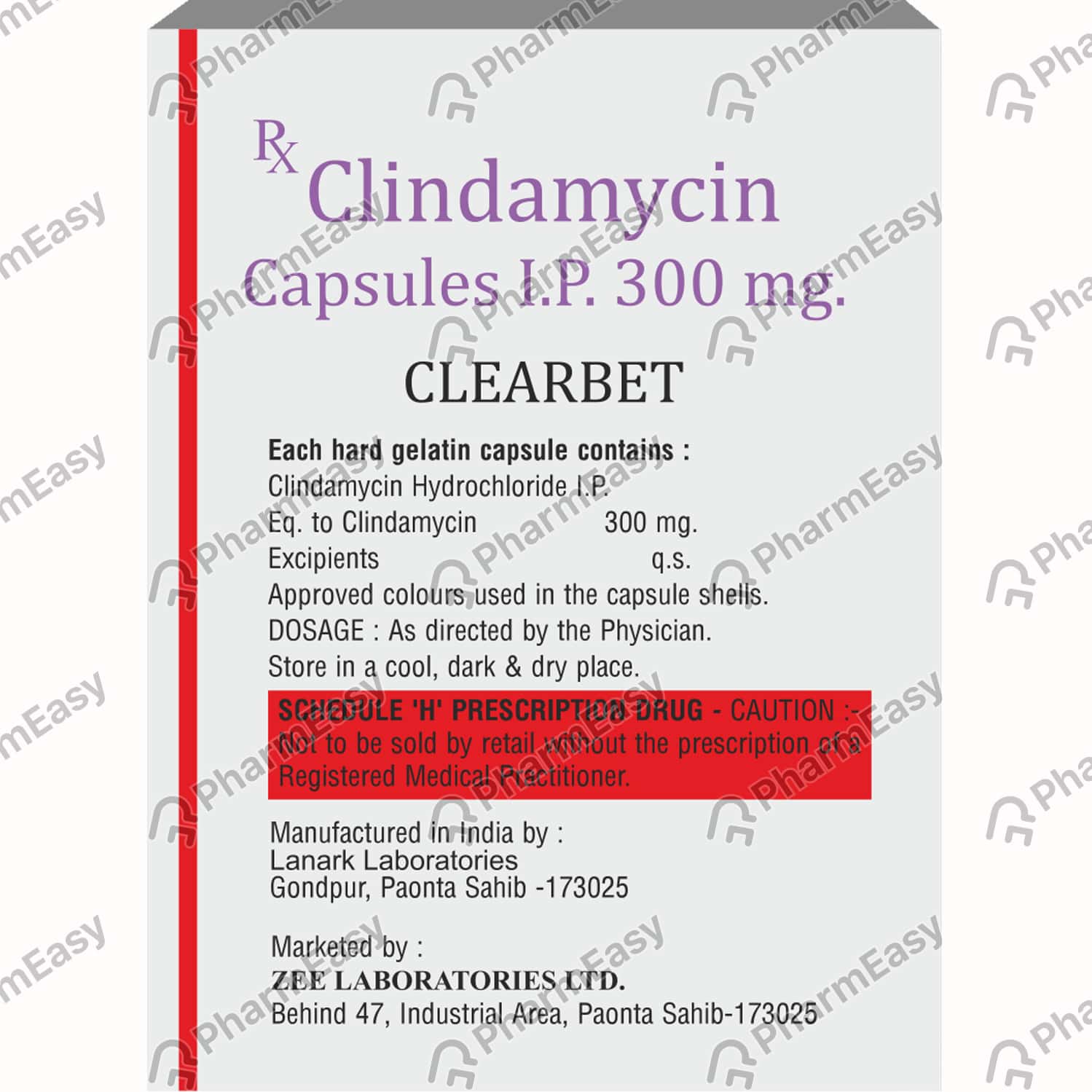 Buy Clearbet 300 MG Softgel Capsule (10) Online at Flat 15% OFF | PharmEasy
