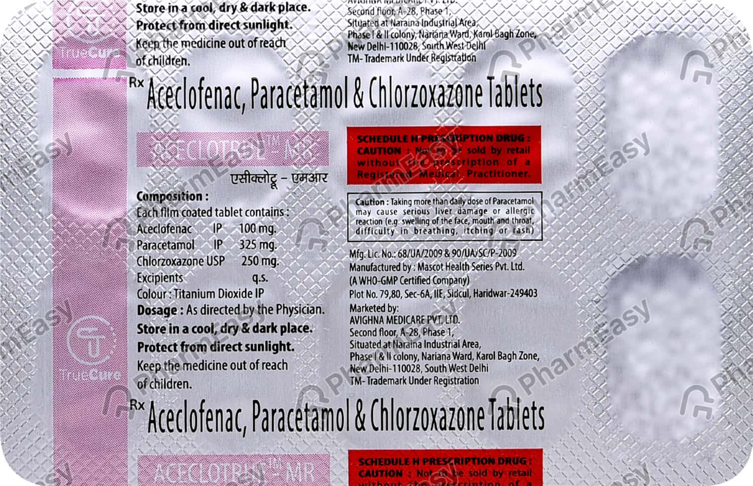 Acerut Mr Strip Of 10 Tablets: Uses, Side Effects, Price & Dosage ...