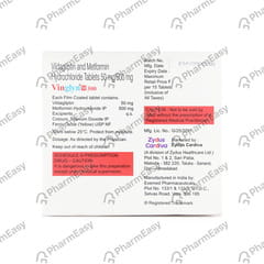 Vinglyn M 500mg Strip Of 10 Tablets: Uses, Side Effects, Price & Dosage ...