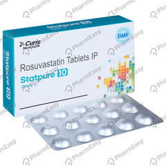 Statpure 10 MG Tablet (15): Uses, Side Effects, Price & Dosage | PharmEasy