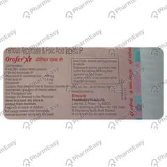 Orofer Xt Strip Of 15 Tablets: Uses, Side Effects, Price & Dosage ...