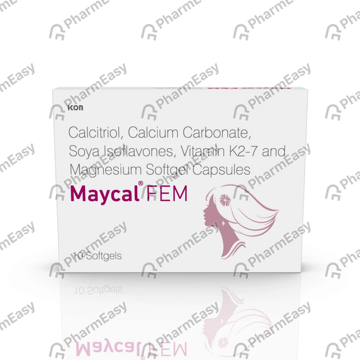 Buy Maycal Fem Strip Of 10 Softgel Capsules Online at Flat 15% OFF ...