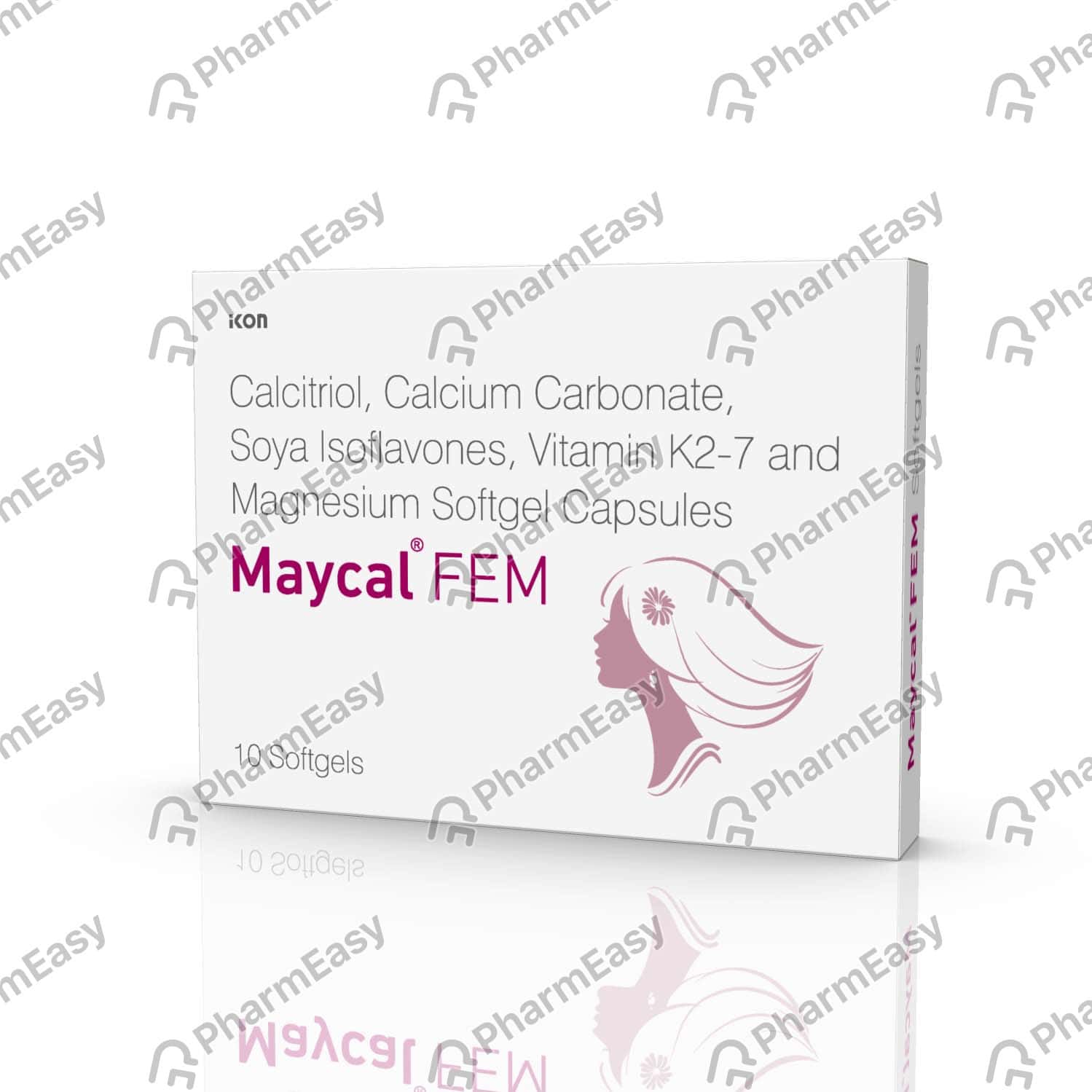 Buy Maycal Fem Strip Of 10 Softgel Capsules Online at Flat 15% OFF ...