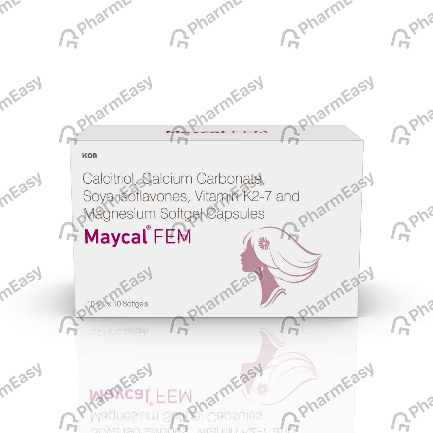 Buy Maycal Fem Strip Of 10 Softgel Capsules Online at Flat 15% OFF ...