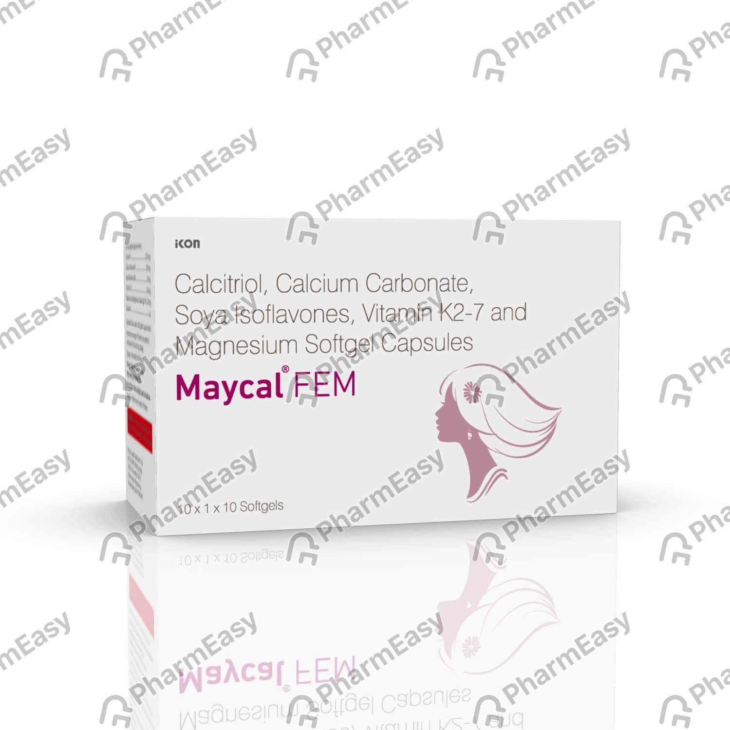 Buy Maycal Fem Strip Of 10 Softgel Capsules Online at Flat 15% OFF ...