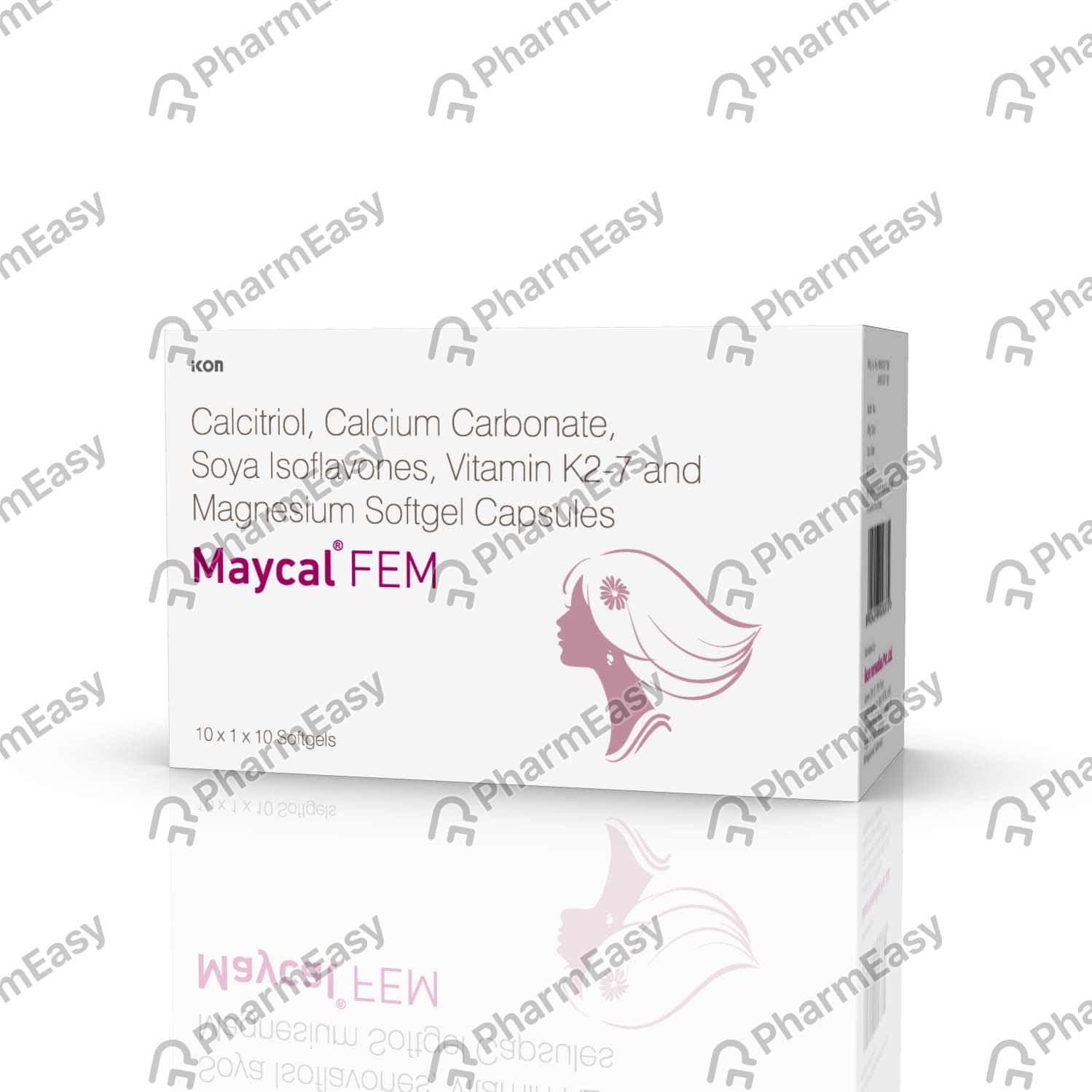 Buy Maycal Fem Strip Of 10 Softgel Capsules Online at Flat 15% OFF ...