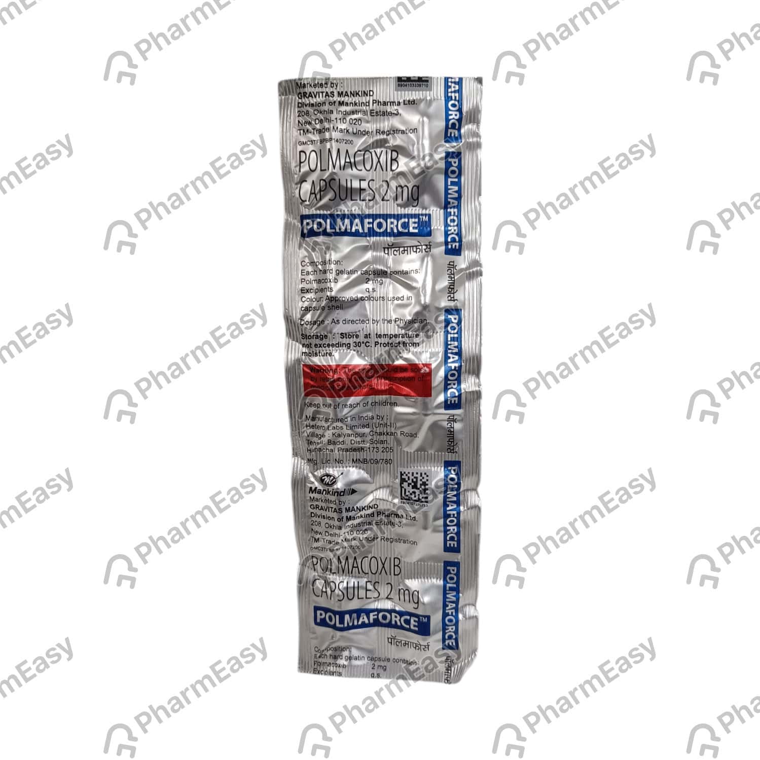 Polmaforce 2 MG Capsule (10): Uses, Side Effects, Price & Dosage ...