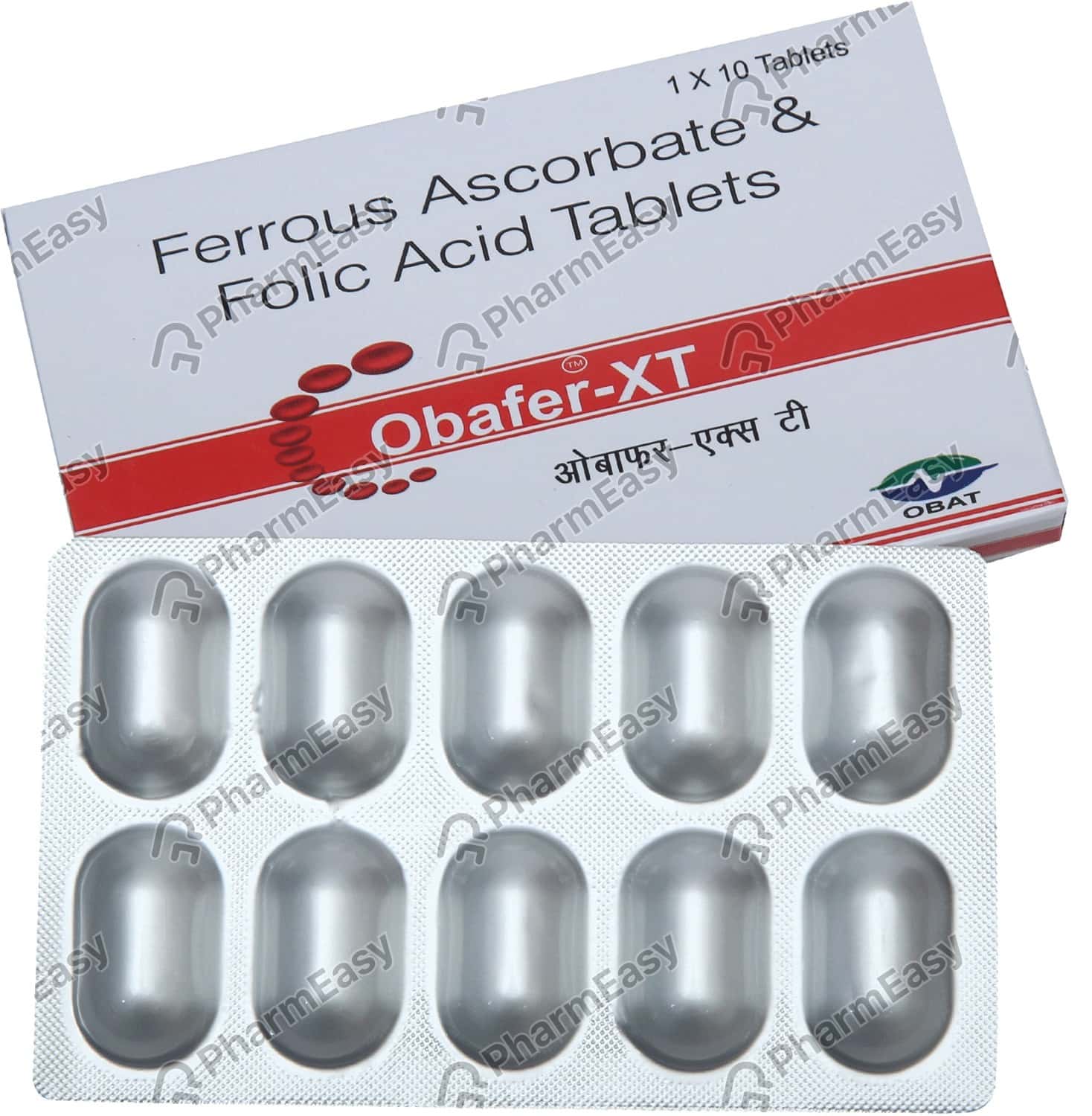 Obafer Xt Strip Of 10 Tablets: Uses, Side Effects, Price & Dosage ...