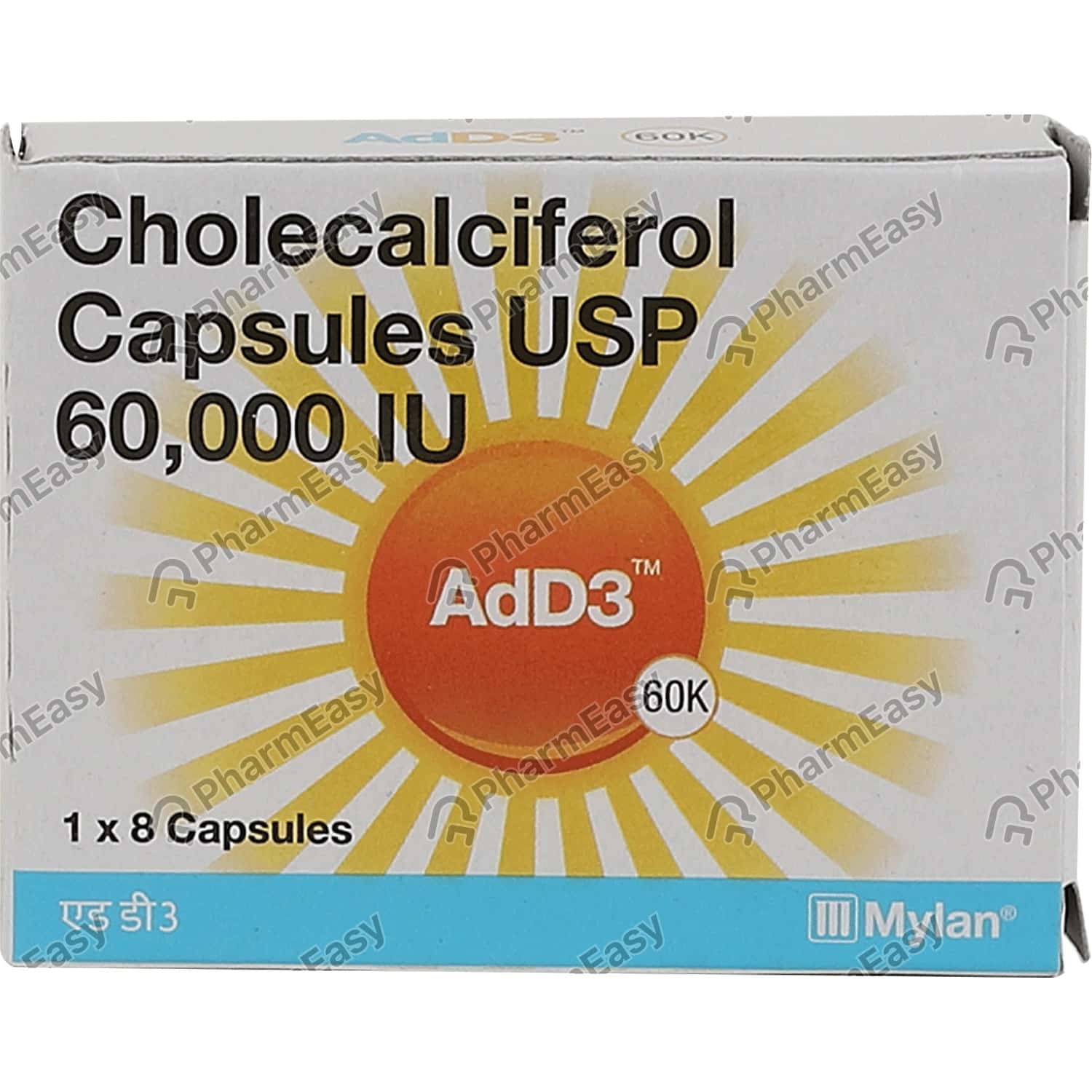Add3 60000 IU Capsule (8): Uses, Side Effects, Price, Dosage ...