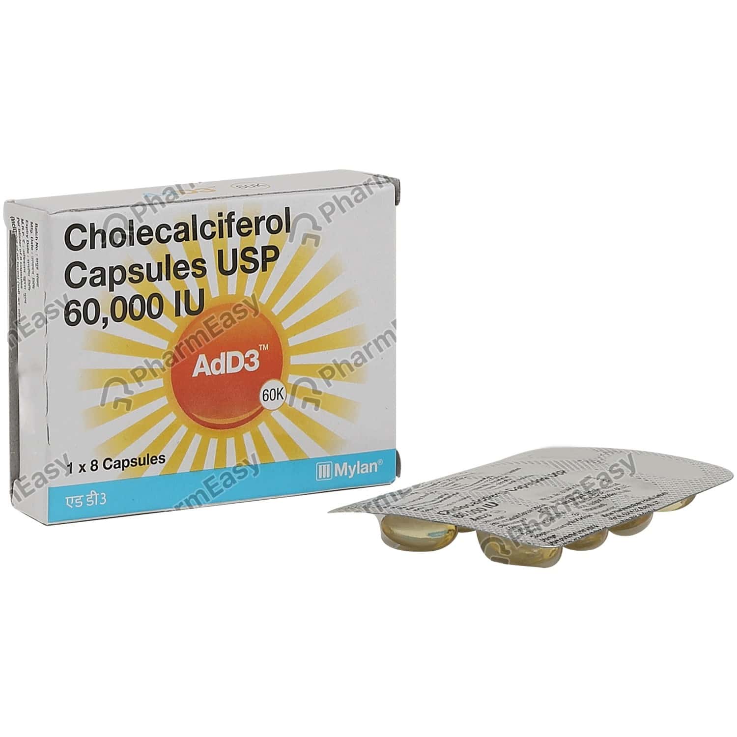 Add3 60000 IU Capsule (8): Uses, Side Effects, Price & Dosage | PharmEasy
