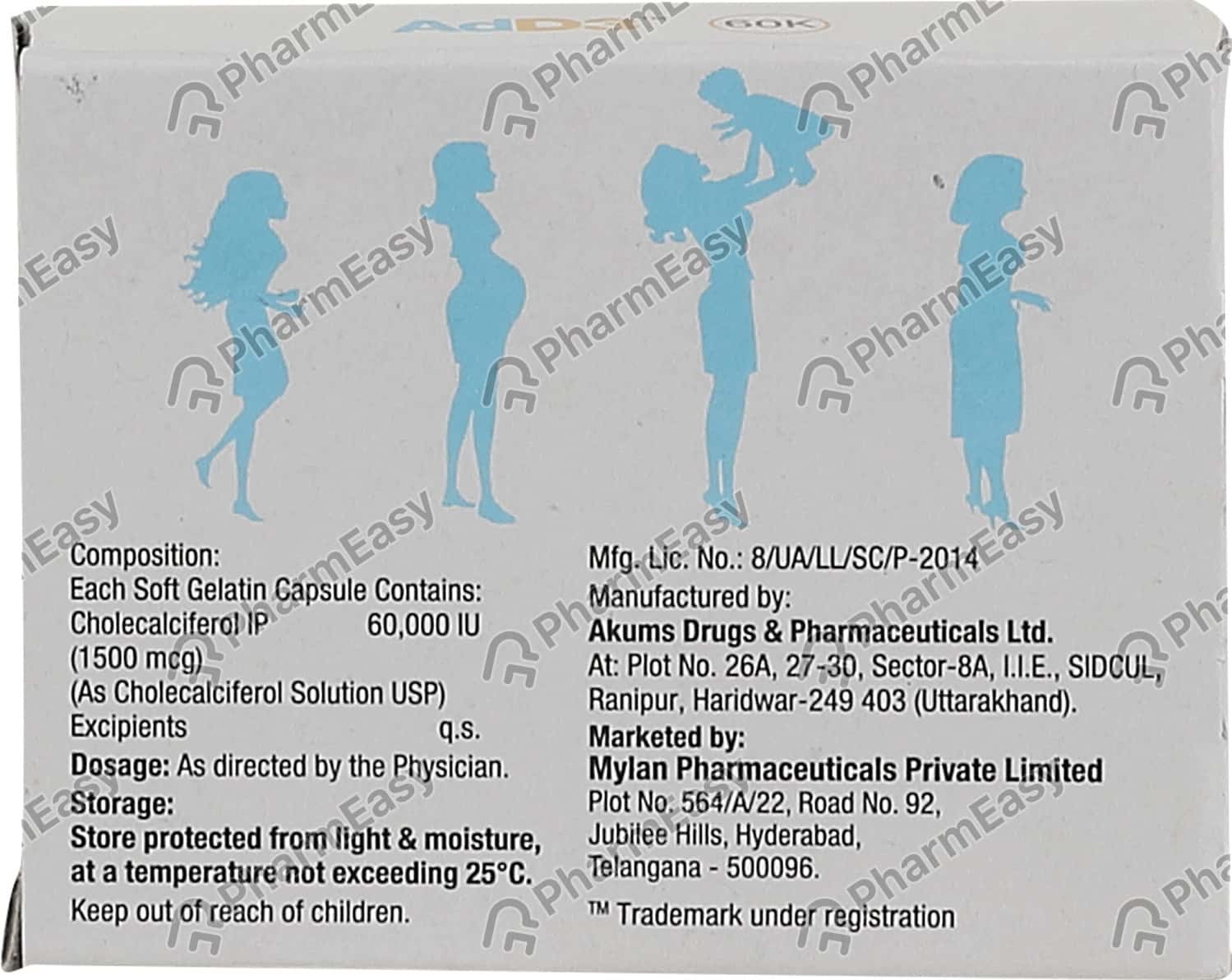 Add3 60000 IU Capsule (8): Uses, Side Effects, Price & Dosage | PharmEasy