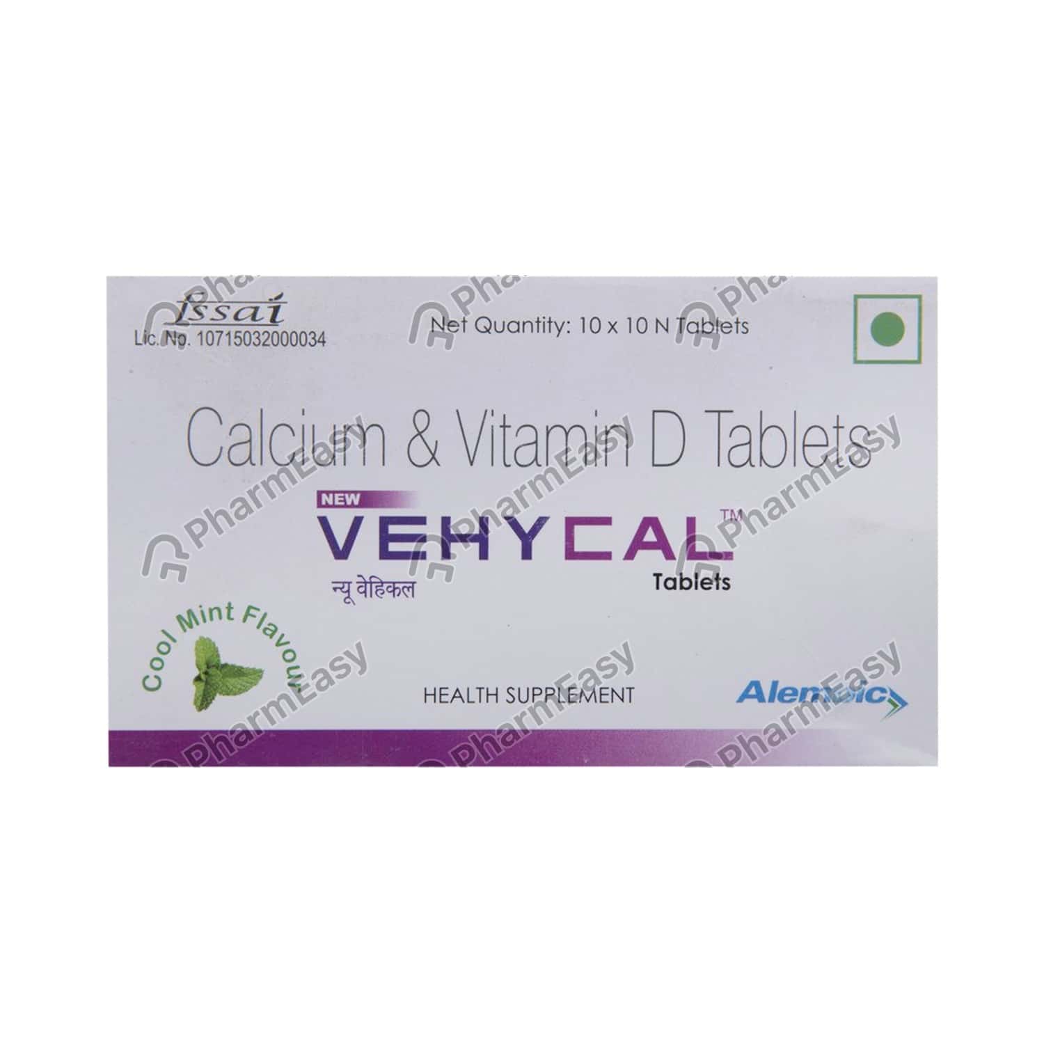 Buy Vehycal Xt Strip Of 15 Tablets Online at Flat 18% OFF* | PharmEasy