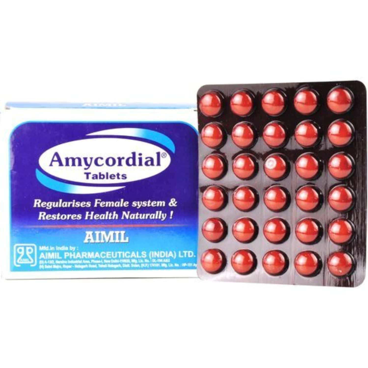 Buy AMYCORDIAL STRIP OF 30 TABLETS Online & Get Upto 60% OFF at PharmEasy