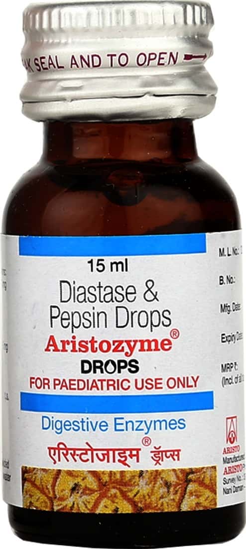 Buy ARISTOZYME DROPS 15ML Online & Get Upto 60% OFF at PharmEasy