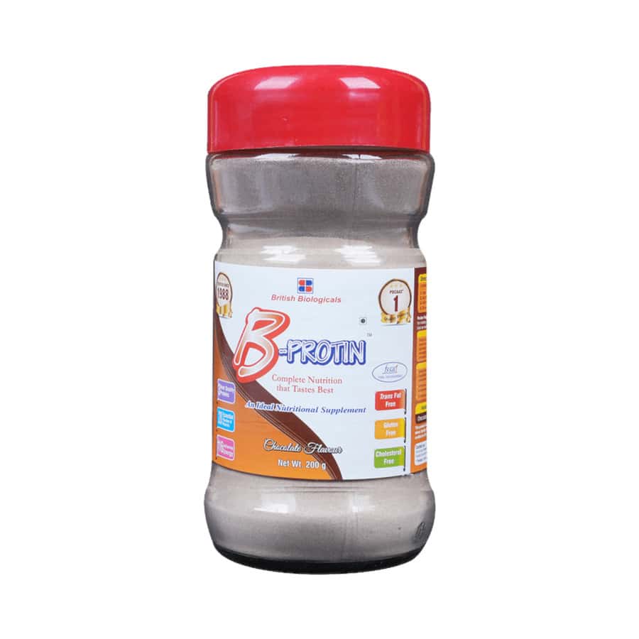 Buy B-PROTIN CHOCOLATE FLAVOUR COMPLETE NUTRITION SUPPLEMENT JAR OF 500 ...