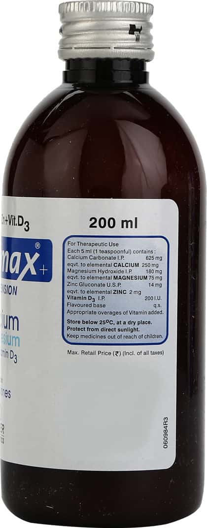 Buy CALCIMAX PLUS SYP Online & Get Upto 60% OFF at PharmEasy