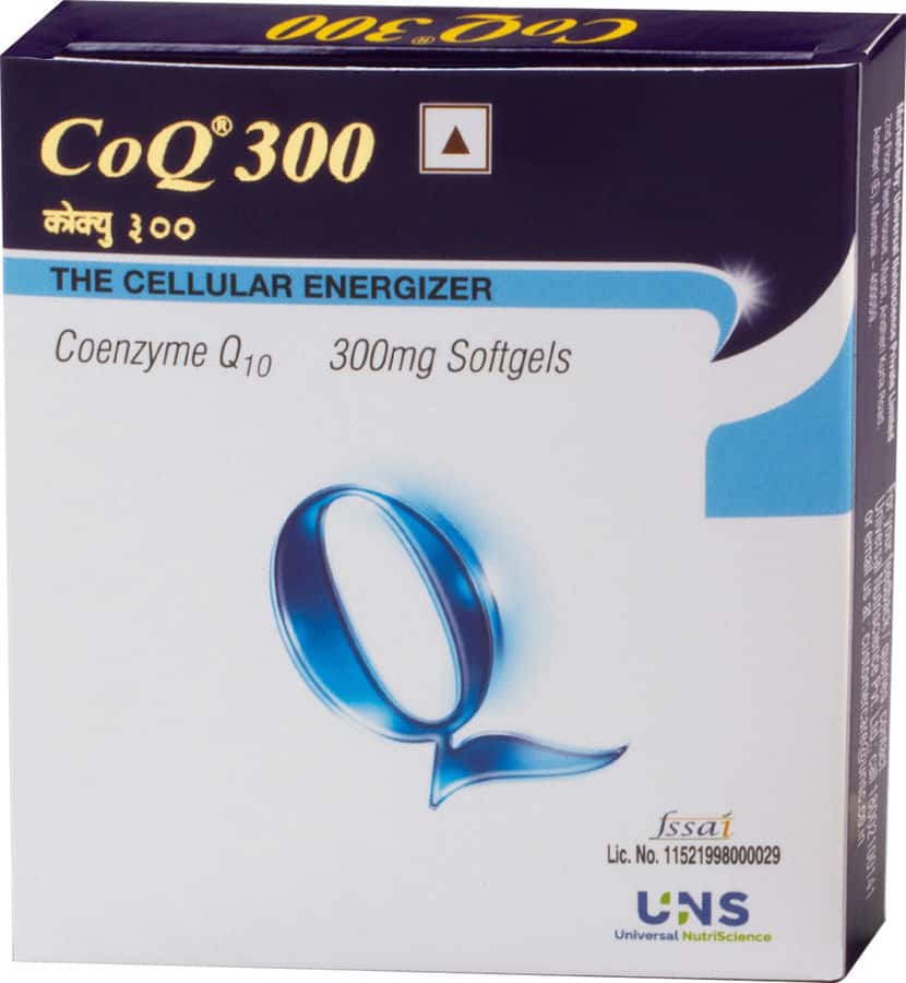 Buy COQ 30MG COENZYME Q10 HEALTH SUPPLEMENT STRIP OF 10 CAPSULES Online ...