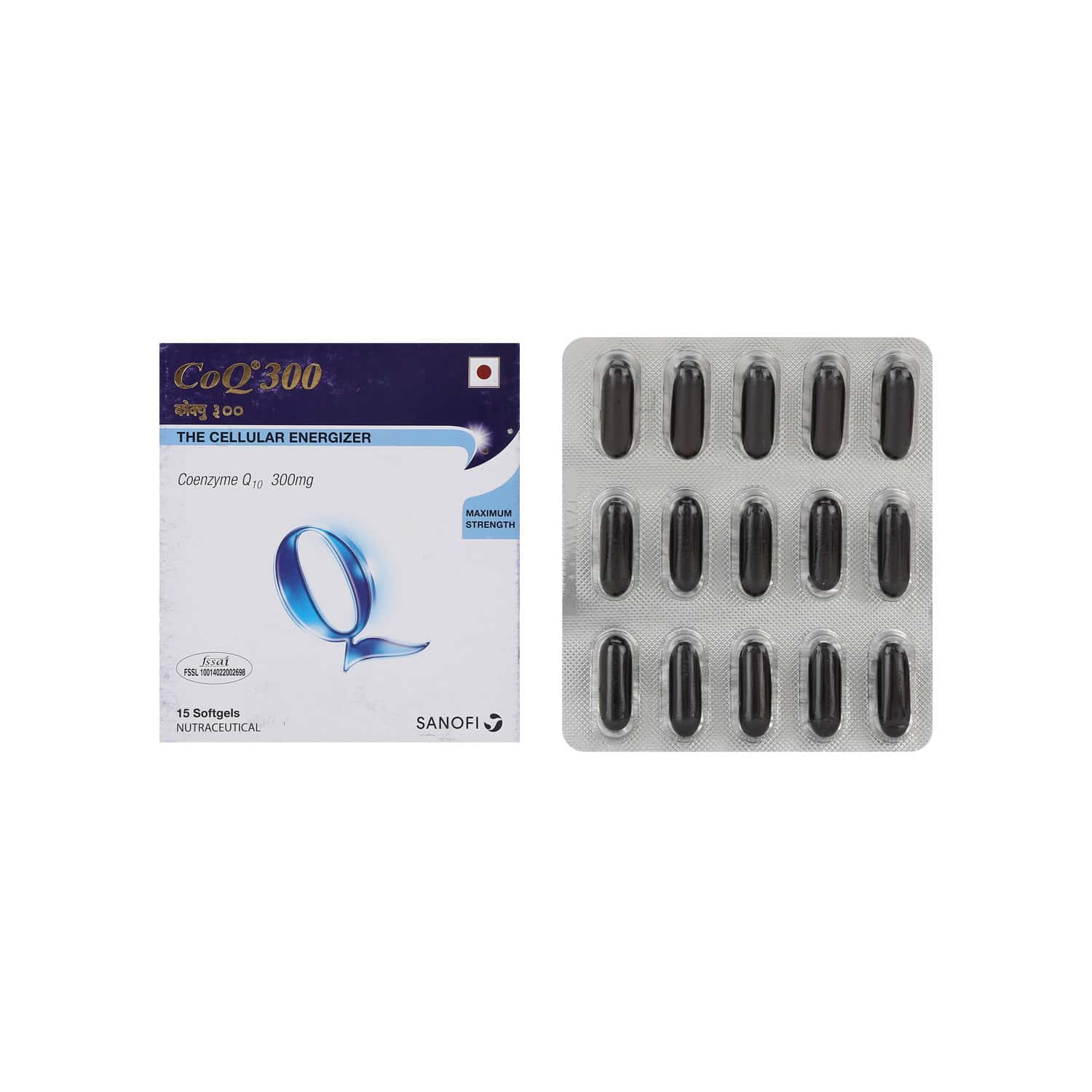 Buy Coq 300mg Health Supplement Capsules Strip Of 15 Online at Flat 18% ...