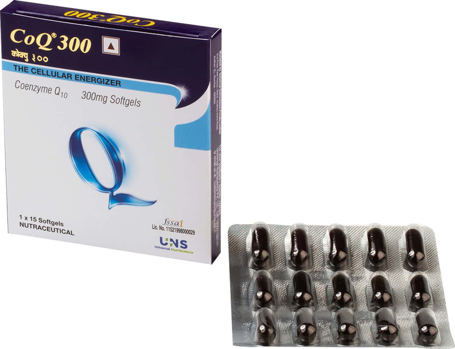 Buy COQ 300MG HEALTH SUPPLEMENT CAPSULES STRIP OF 15 Online & Get Upto ...