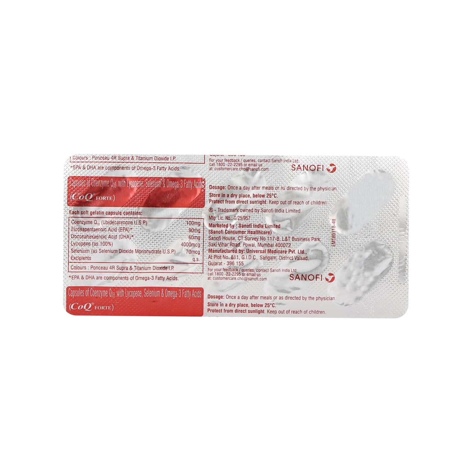 Buy Coq Forte Cellular Energy Capsule 10'S Online & Get Upto 60% OFF at ...