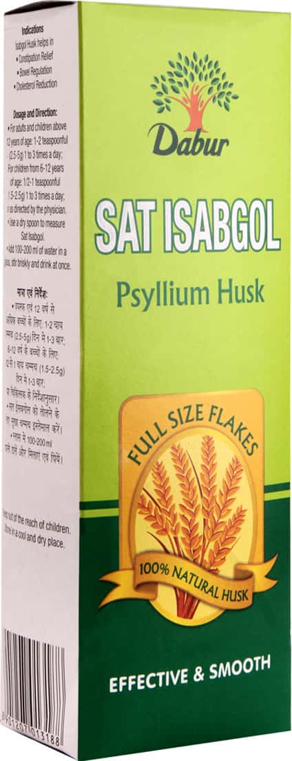 Buy DABUR SAT ISABGOL POWDER PACKET OF 100 G Online & Get Upto 60% OFF ...