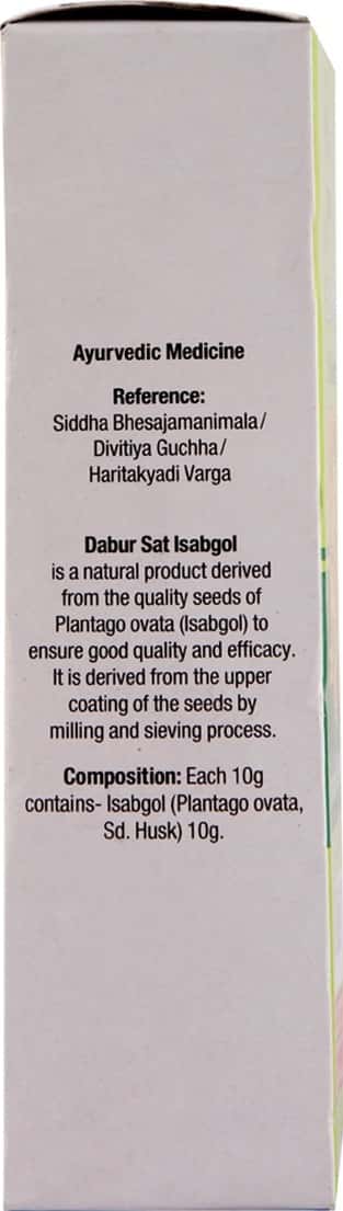 Buy DABUR SAT ISABGOL POWDER PACKET OF 100 G Online & Get Upto 60% OFF ...