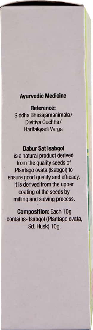 Buy DABUR SAT ISABGOL POWDER PACKET OF 100 G Online & Get Upto 60% OFF ...