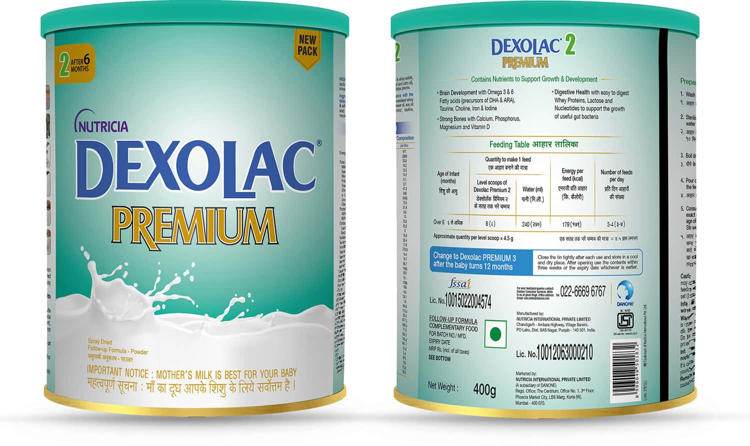 Buy DEXOLAC PREMIUM STAGE 2 FOLLOW-UP INFANT FORMULA (AFTER 6 MONTHS ...