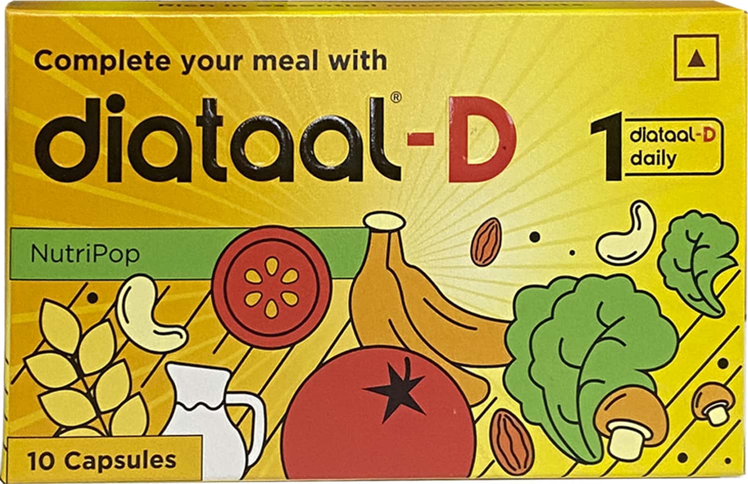 Buy DIATAAL NUTRIPOP MULTIVITAMIN HAIR & SKIN ENERGY & IMMUNITY FOR ...