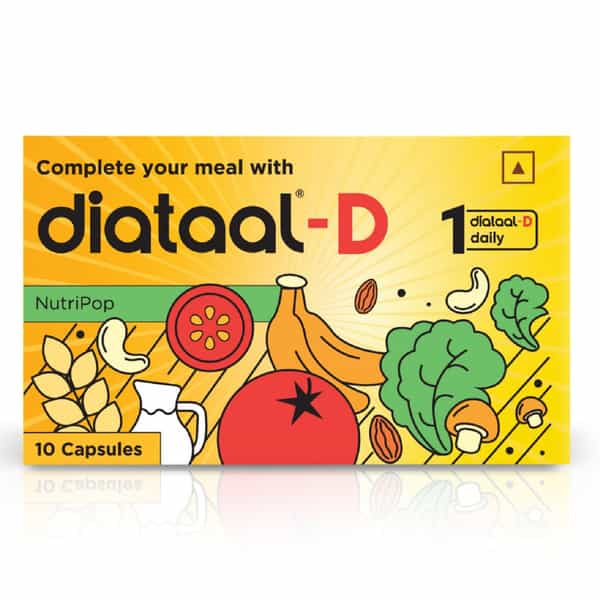 Buy DIATAAL-D MULTIVITAMIN WITH VITAMIN D FOR HEART HEALTH & STRONG ...