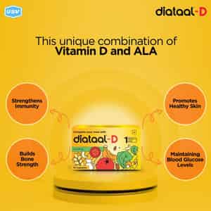 Buy DIATAAL-D MULTIVITAMIN WITH VITAMIN D FOR HEART HEALTH & STRONG ...