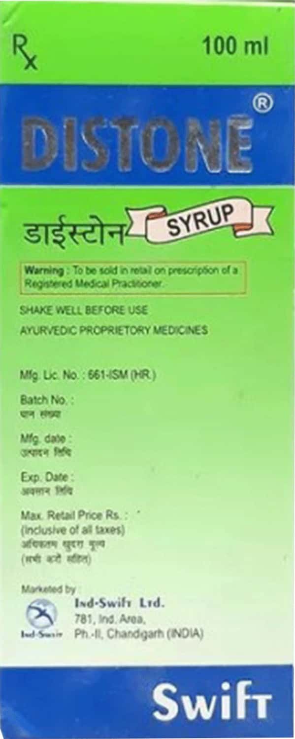 Buy DISTONE SYRUP 100ML Online & Get Upto 60% OFF at PharmEasy