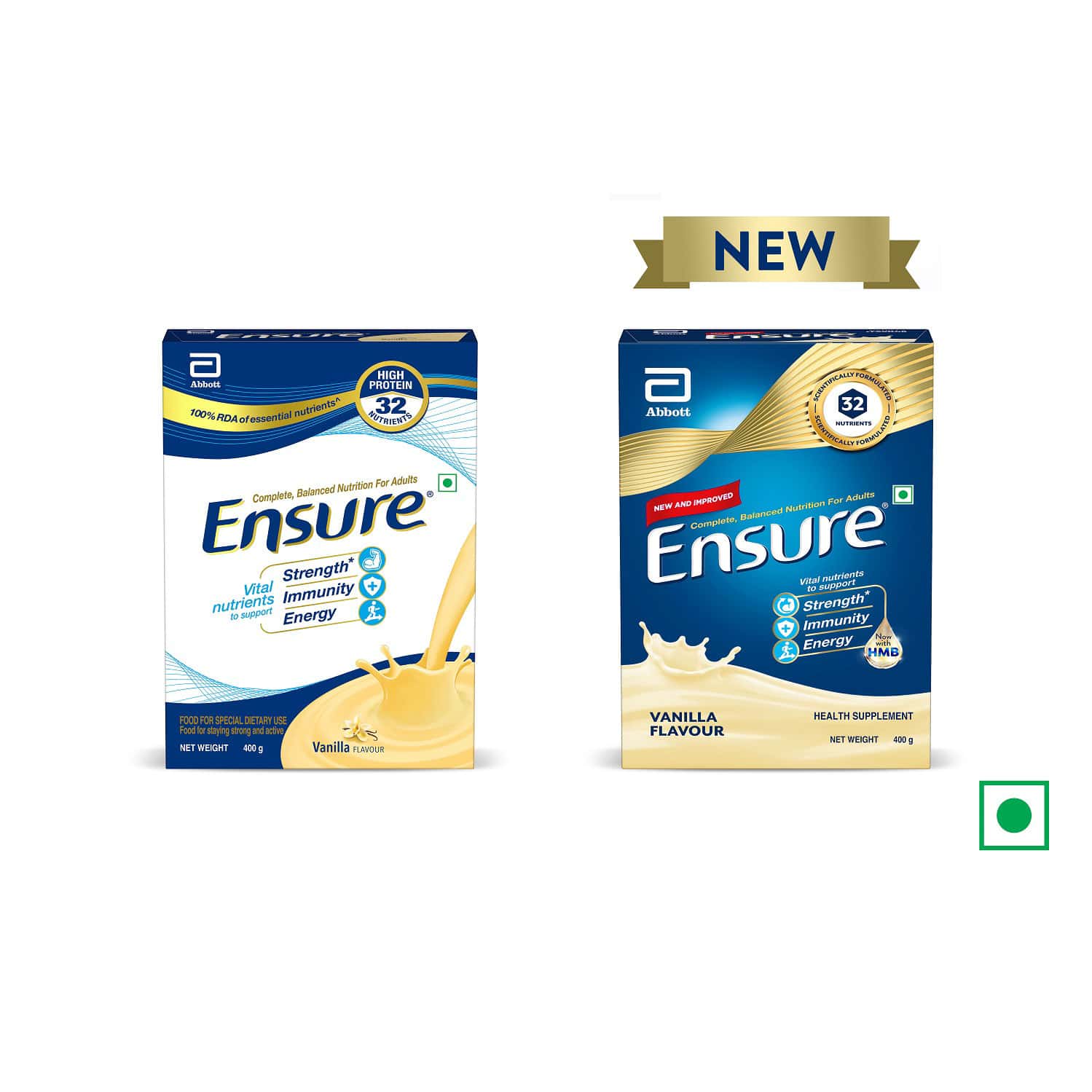 Buy ENSURE VANILLA NUTRITION DRINK REFILL OF 1 KG Online & Get Upto 60% ...