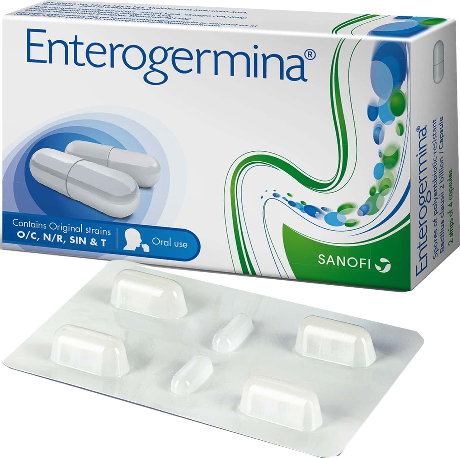 Buy ENTEROGERMINA, PROBIOTIC SUPPLEMENT FOR DIARRHEA , FOR KIDS ...