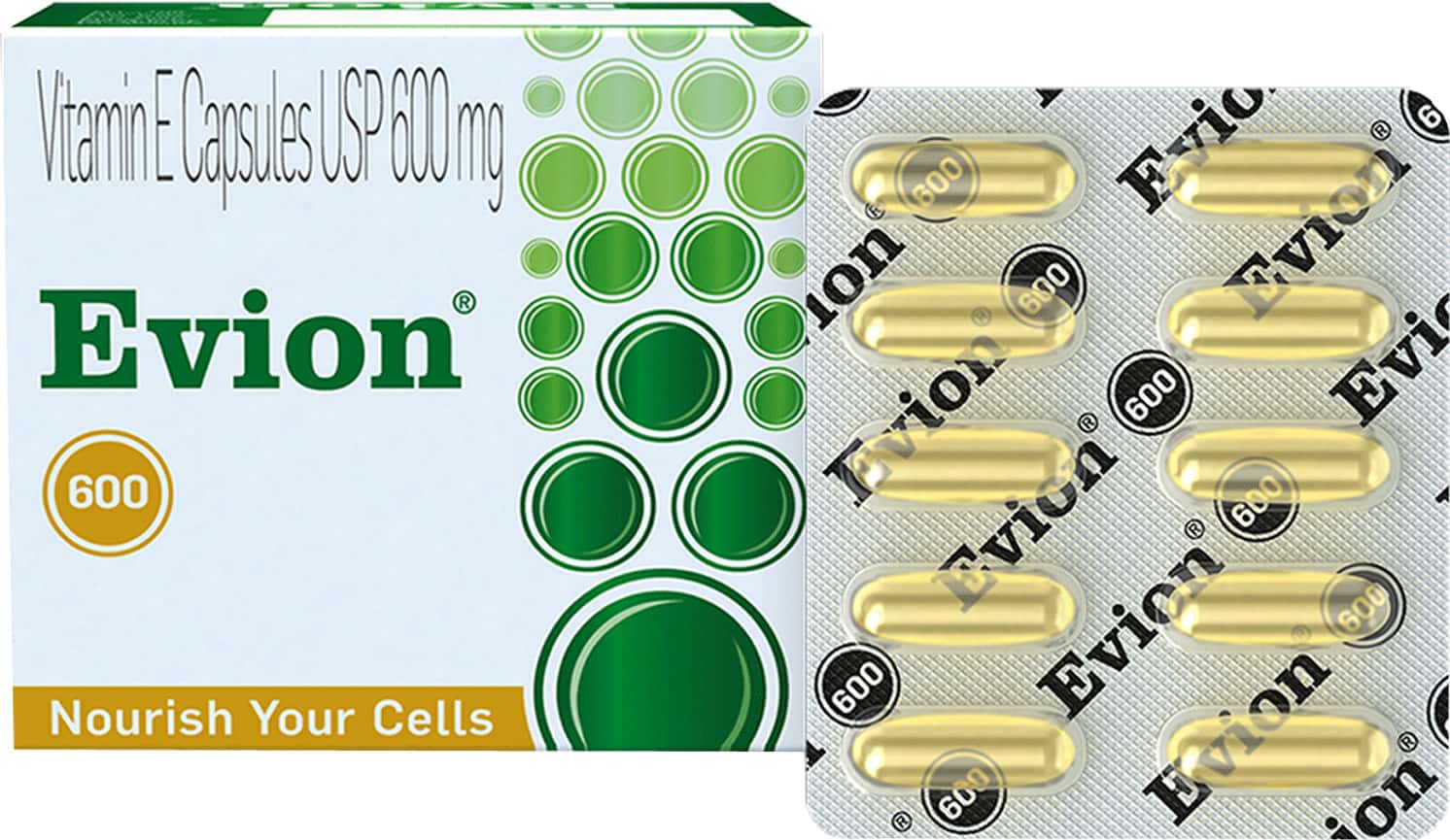Buy EVION 400MG STRIP OF 10 CAPSULES Online & Get Upto 60% OFF at PharmEasy