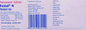 Festal N 212.5 MG Tablet (10): Uses, Side Effects, Price & Dosage ...