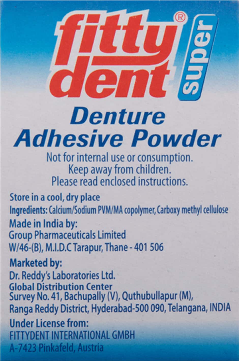 Buy FITTYDENT POWDER 20GM Online & Get Upto 60% OFF at PharmEasy