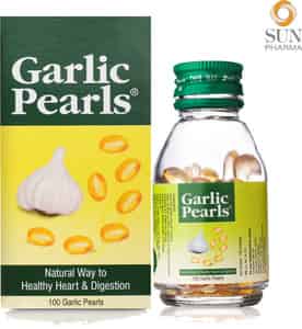 Buy GARLIC PEARLS HEALTHY HEART & DIGESTION CAPSULES BOTTLE OF 100 ...