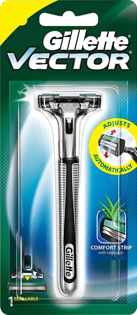Buy GILLETTE VECTOR PLUS MANUAL SHAVING RAZOR Online & Get Upto 60% OFF ...