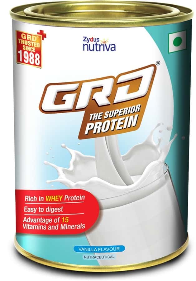 Buy GRD CHOCOLATE WHEY PROTEIN TIN OF 200 G Online & Get Upto 60% OFF ...
