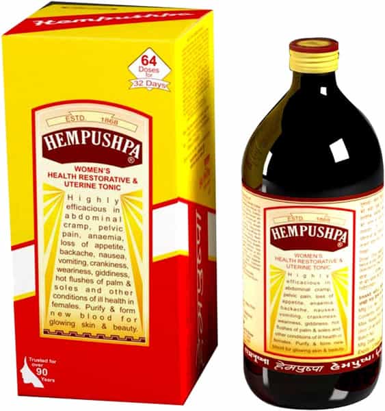 Buy HEMPUSHPA WOMENS HEALTH RESTORATIVE TONIC 454ML WITH HEMTAB 64 ...
