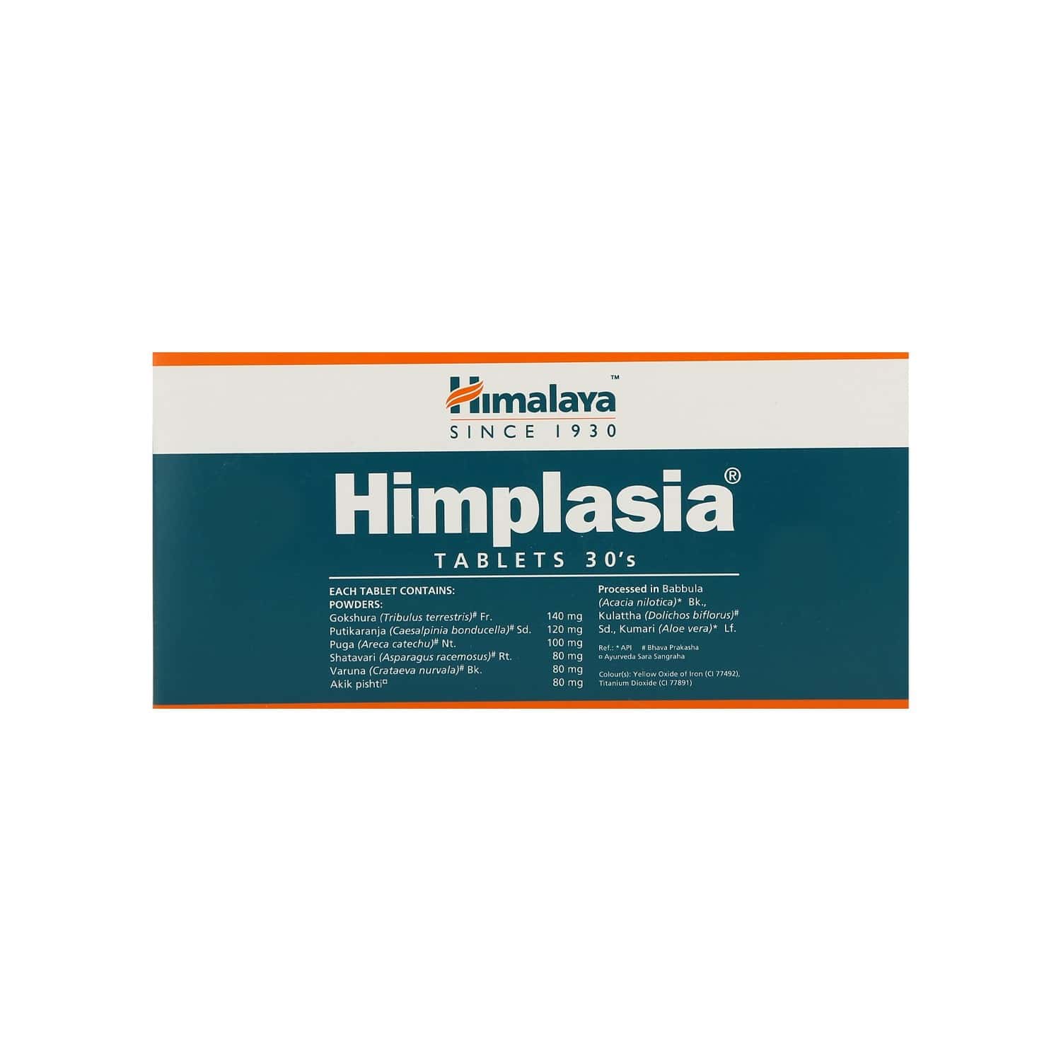 Buy HIMALAYA HIMPLASIA TABLETS - 30'S Online & Get Upto 60% OFF at ...